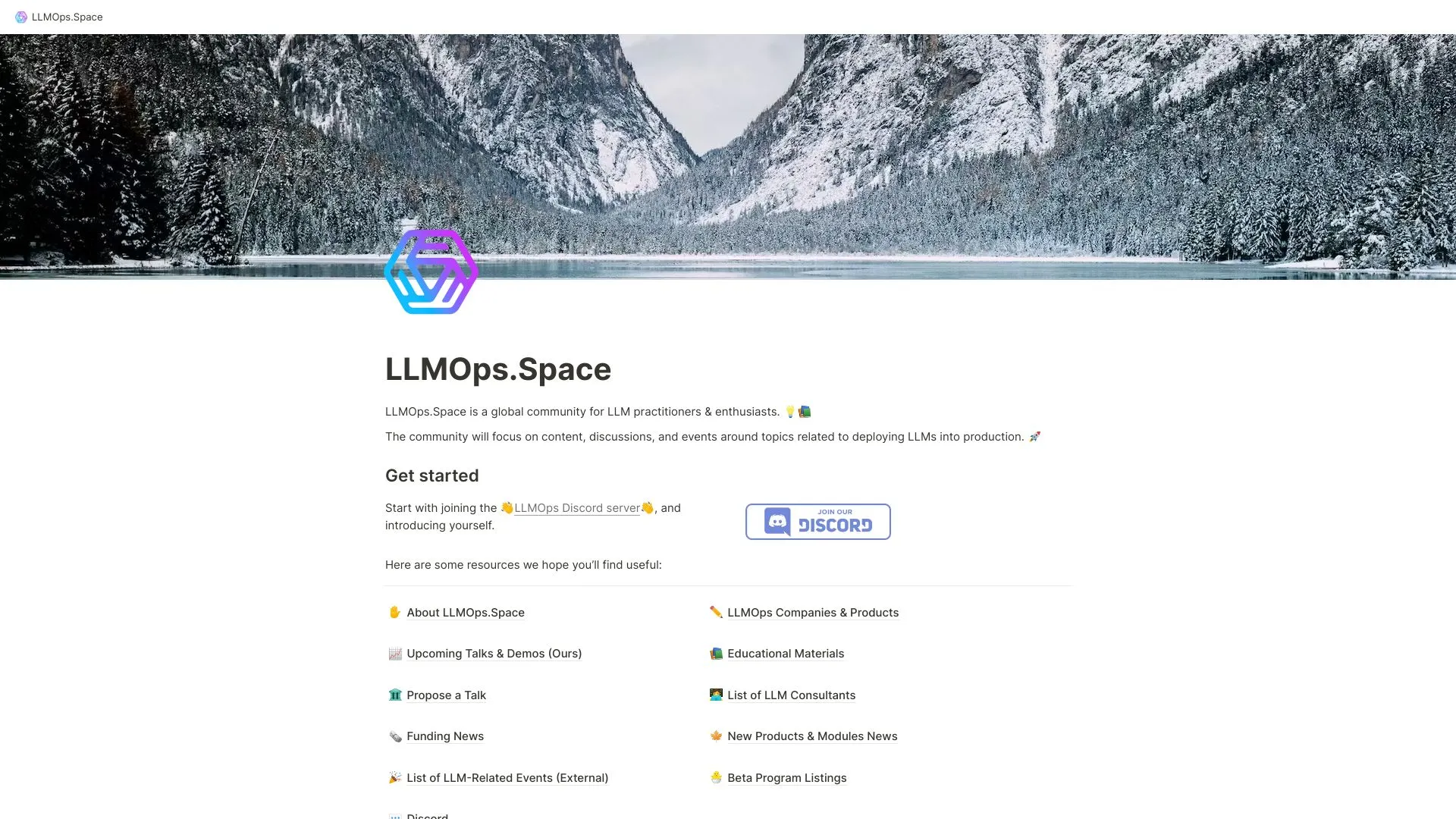 LLMOps.Space - LLM実務者のための究極のコミュニティ | Creati.ai