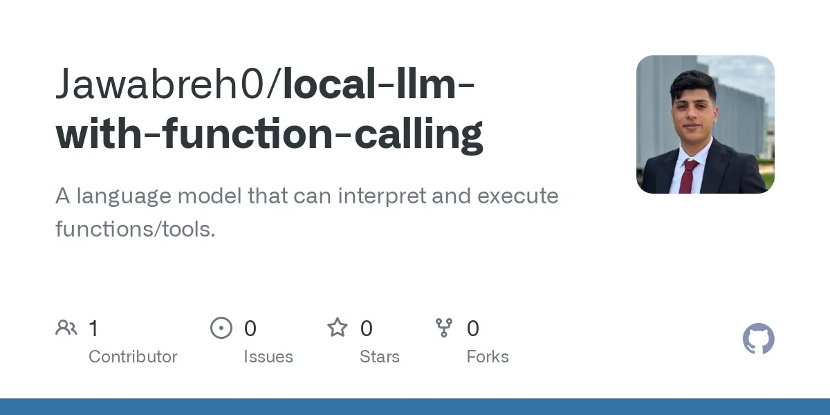 Local LLM con llamadas a funciones – Marco de Agente IA Offline | Creati.ai