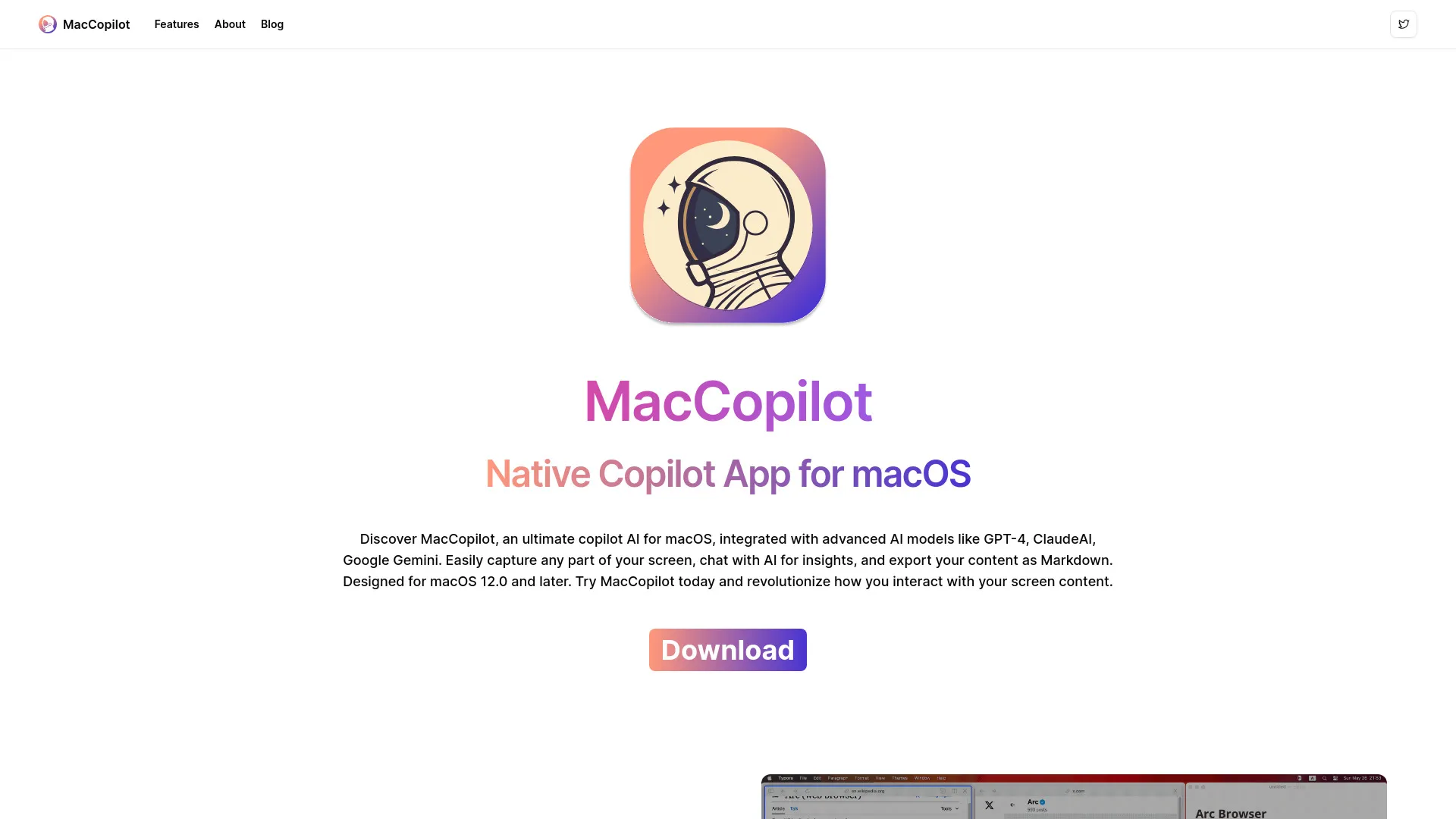 MacCopilot - Asistente de IA para usuarios de macOS | Creati.ai