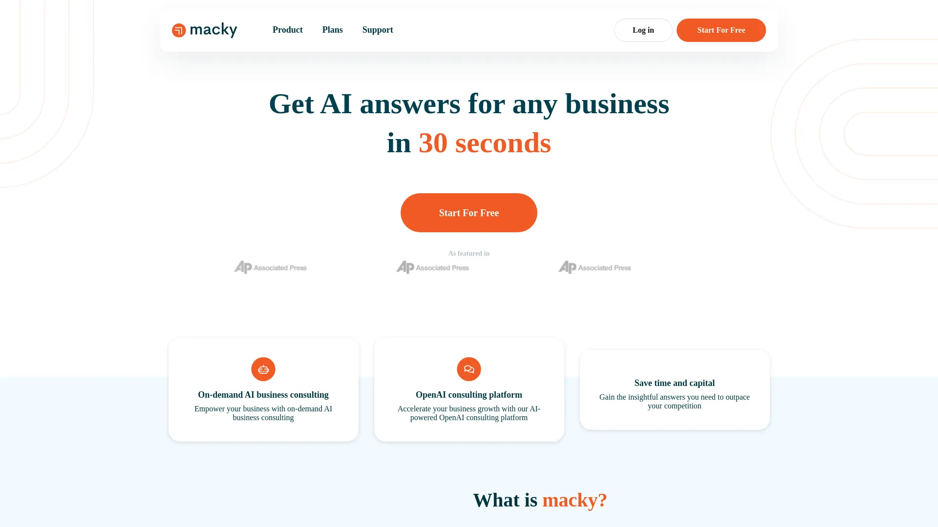 Automatiza descripciones de productos con IA | Macky AI | Creati.ai