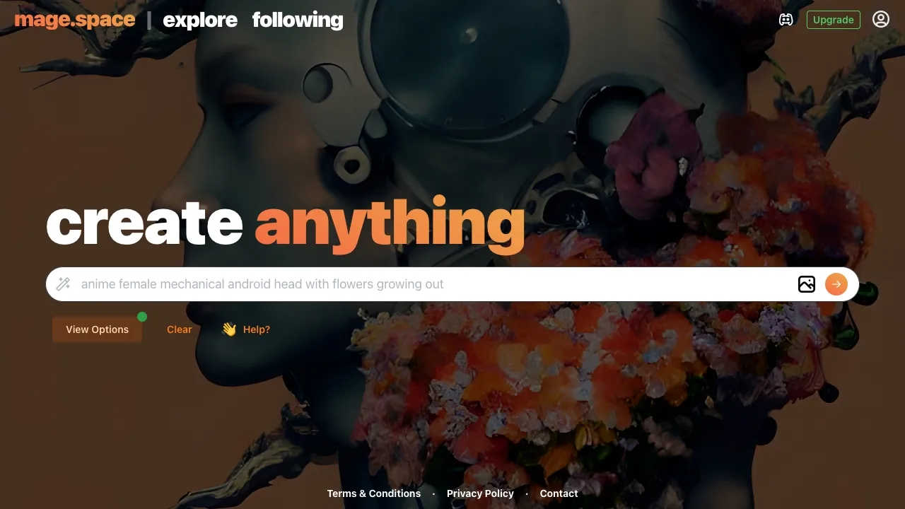 Mage Space: Free AI Content Generation | Creati.ai