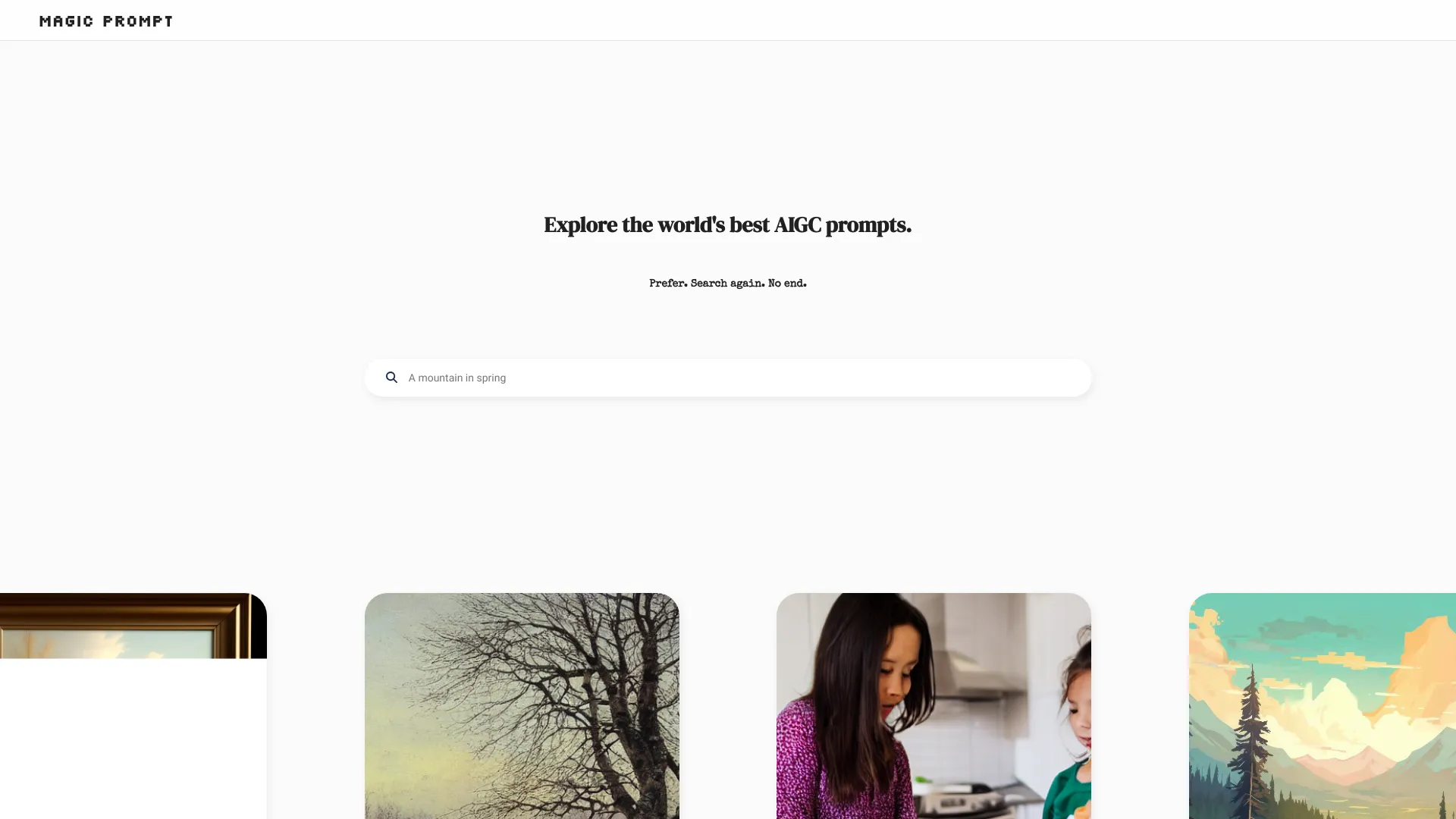 MagicPrompt: AI-Powered Creative Text Prompt Generator | Creati.ai