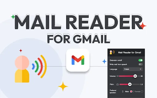 Mail Reader for Gmail: Dictate and Listen to Your Emails | Creati.ai
