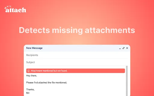 MailAttach: Alerta de Anexos Ausentes do Gmail | Creati.ai