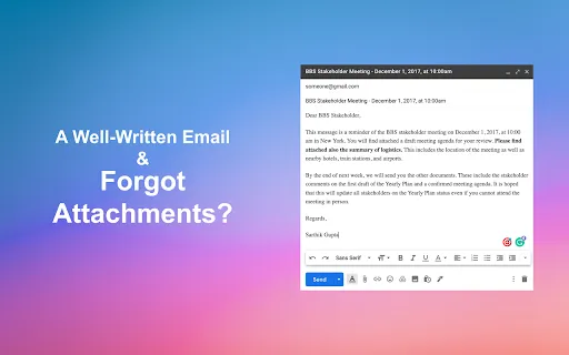 MailAttach - Never Send Emails Without Attachments Again | Creati.ai