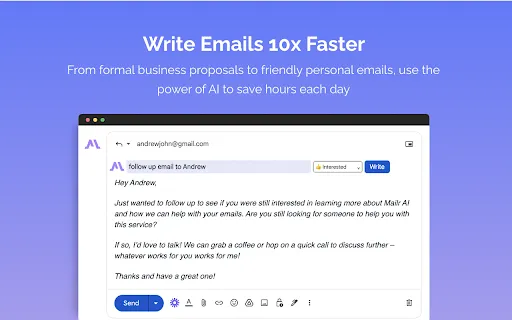 Mailr - AI Email Assistant for Efficient Communication | Creati.ai