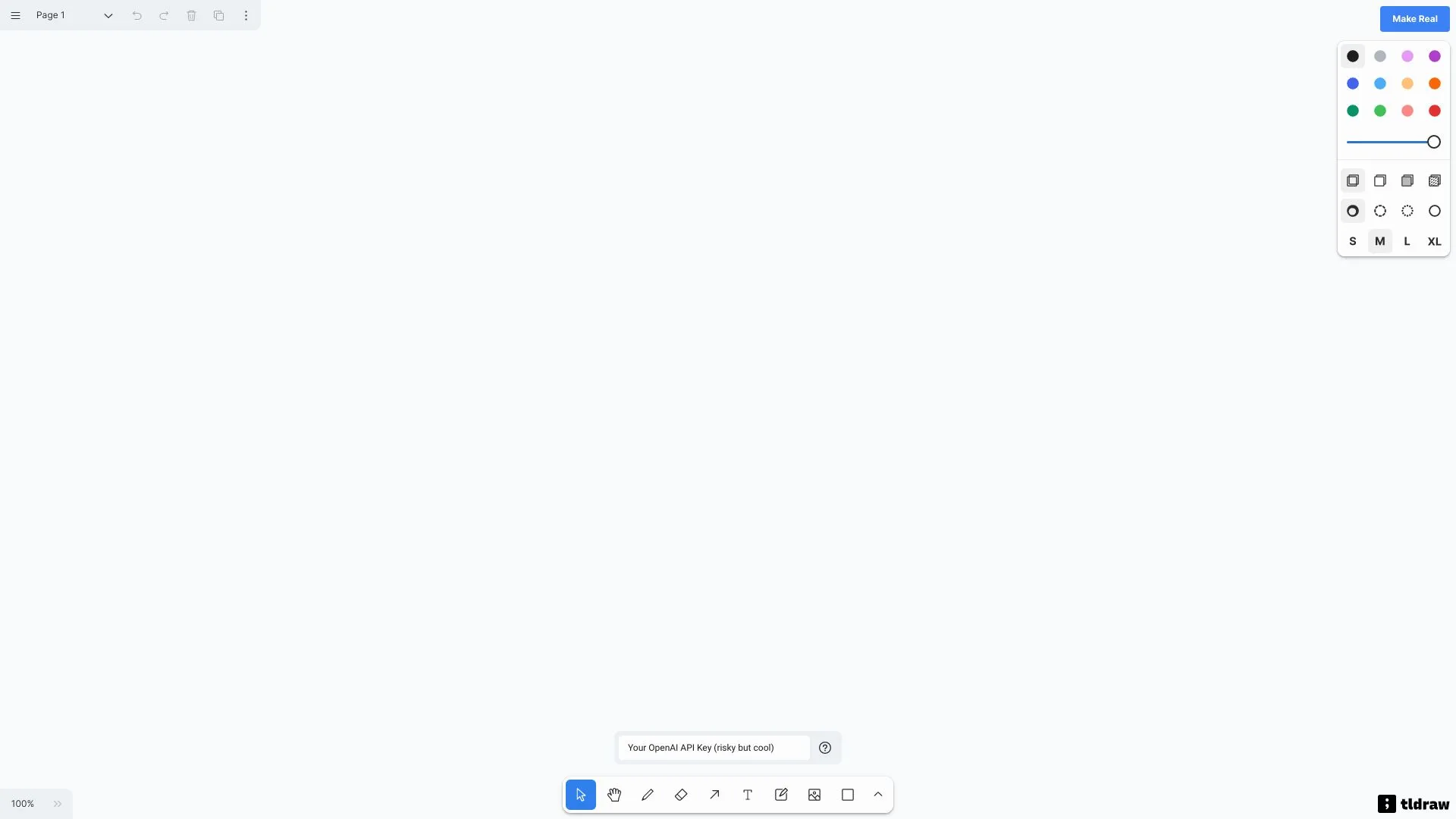 Make Real: Transform Sketches Into Websites | Creati.ai