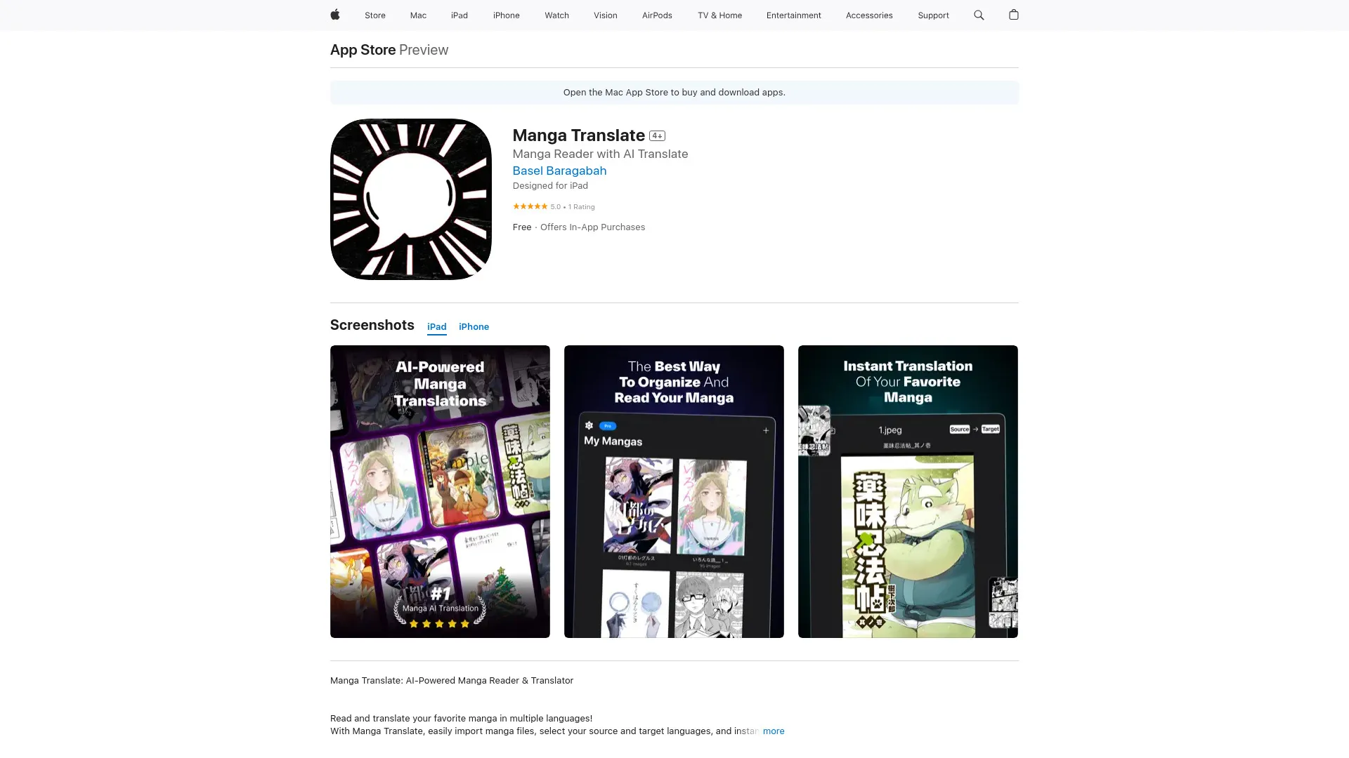 Manga Translate App - AI-Powered Manga Reading & Translation | Creati.ai