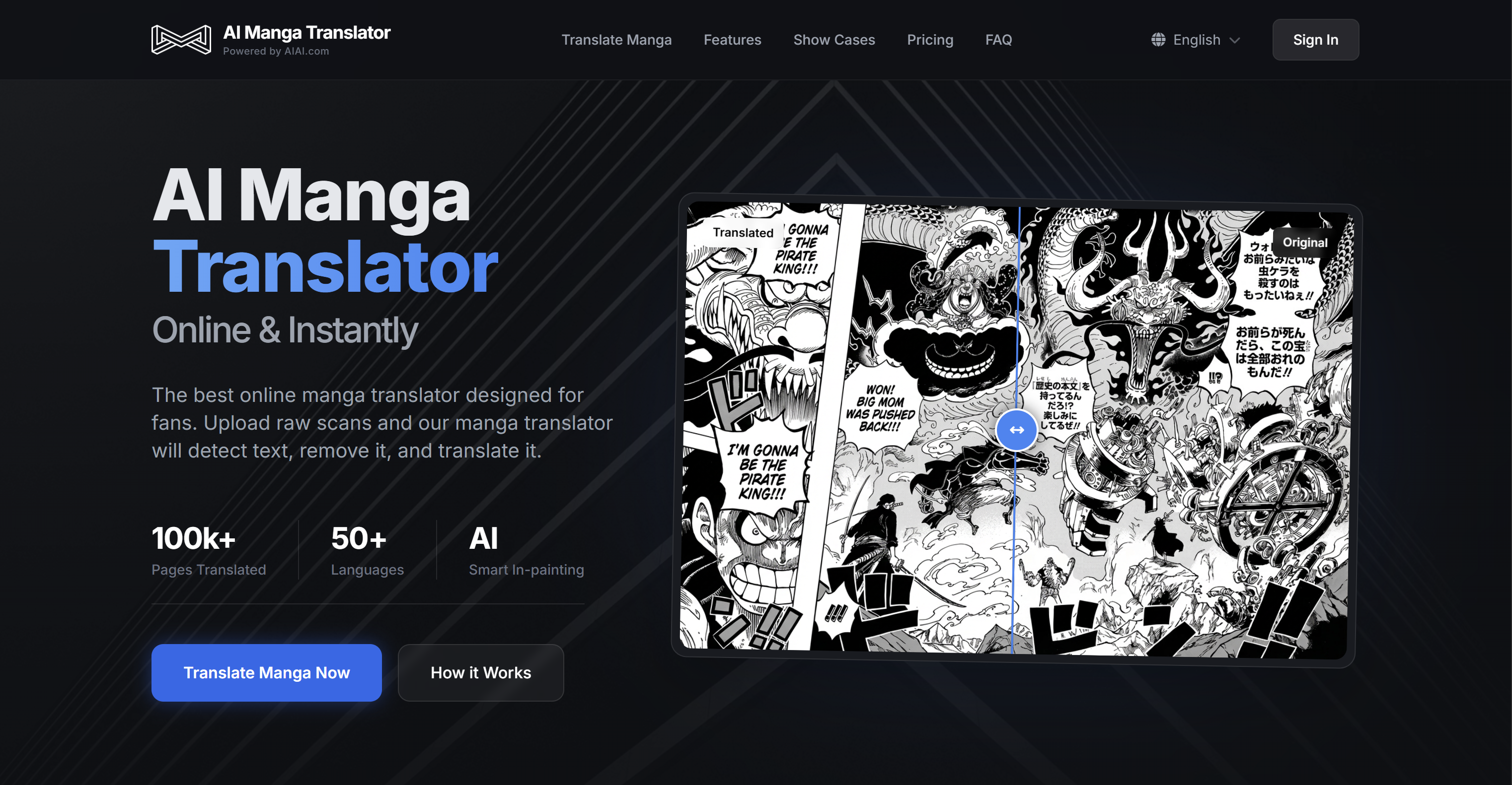 AI Manga Translator - Sofortige & präzise Manga-Übersetzung online ...