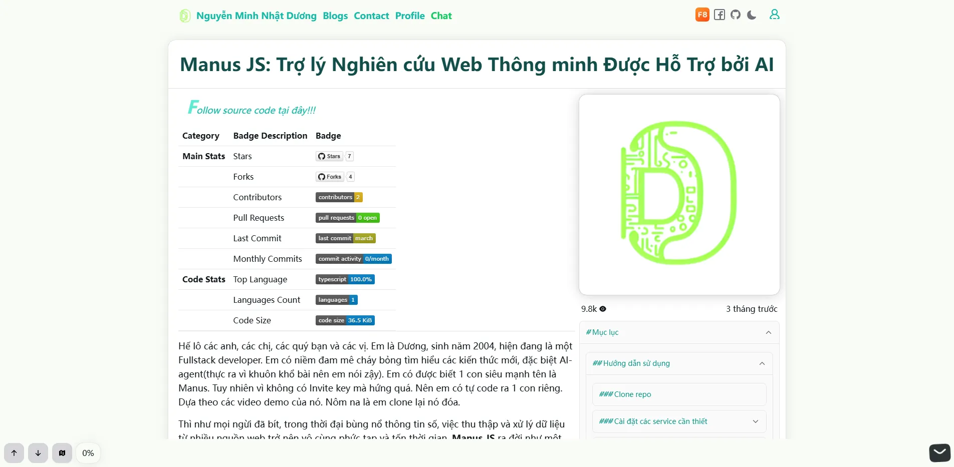 Manus JS - AI-Powered Intelligent Web Research Assistant | Creati.ai