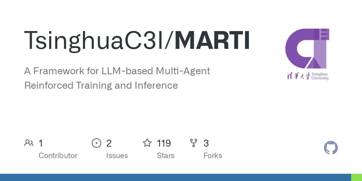 MARTI: Multi-Agent RL Toolkit | Tsinghua C3I | Creati.ai