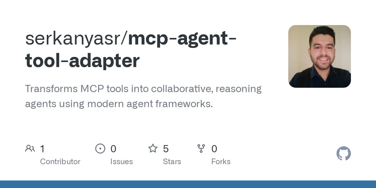 MCP Agent Tool Adapter：模組化AI代理集成庫 | Creati.ai