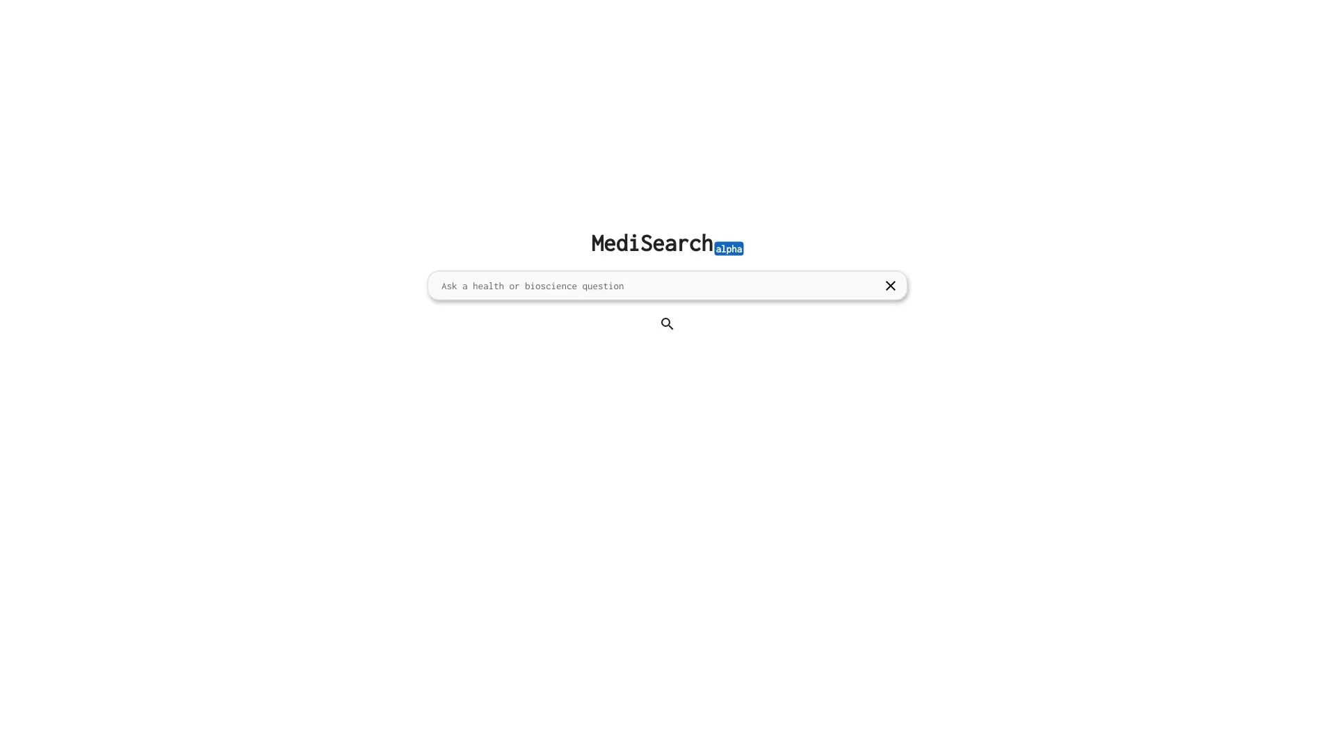 MediSearch - Trusted AI-Powered Medical Search Engine | Creati.ai