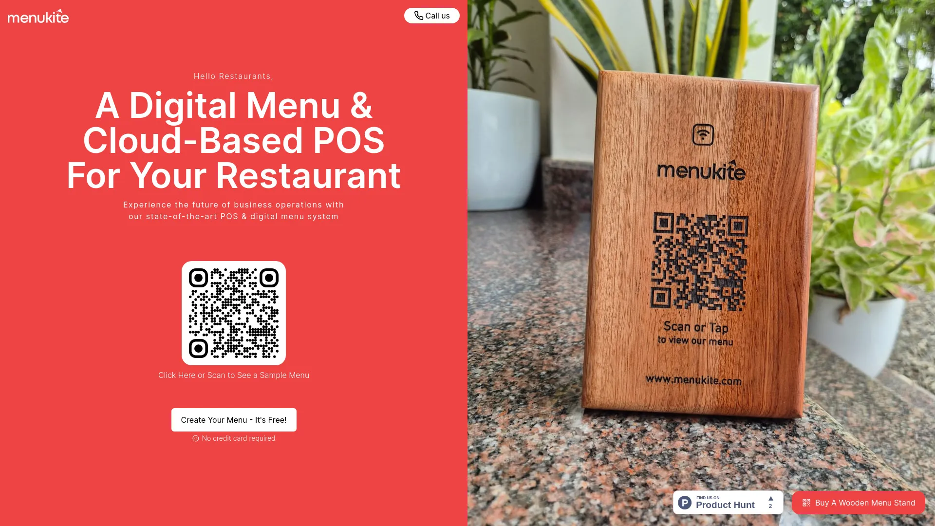 Menú digital alimentado por IA para restaurantes modernos | Creati.ai