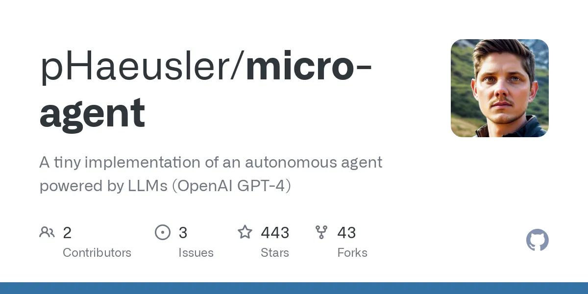 micro-agent: Marco de agentes de IA minimalista en TypeScript | Creati.ai