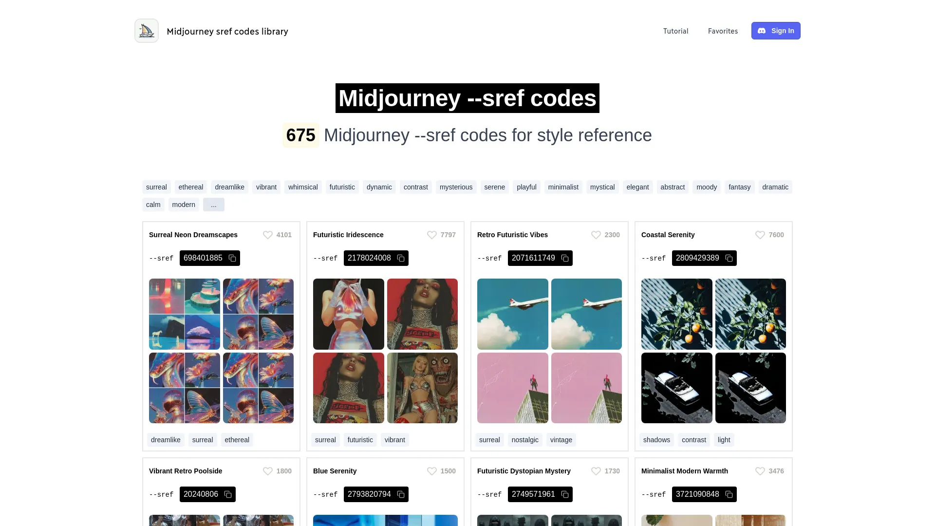 Unlock Your Creativity with Midjourney SREF Codes | Creati.ai