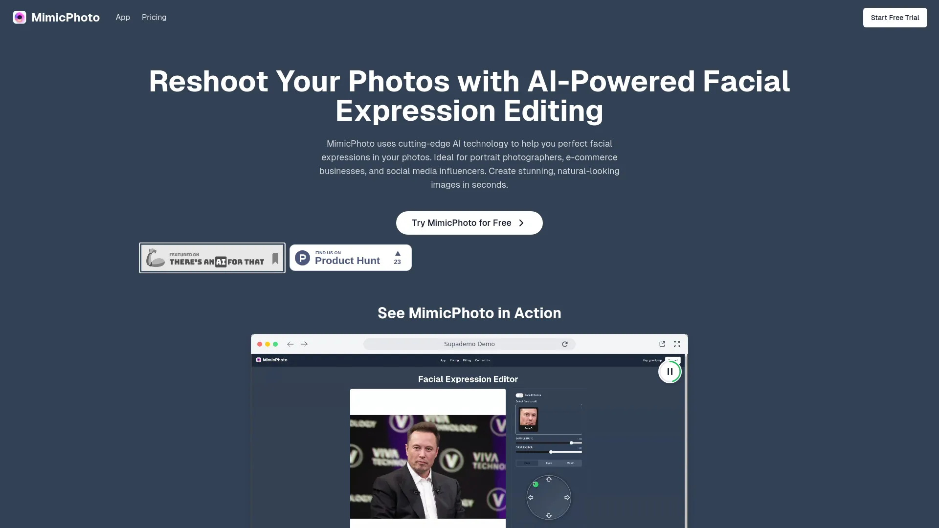 MimicPhoto AI-Powered Photo Editing Tool | Creati.ai