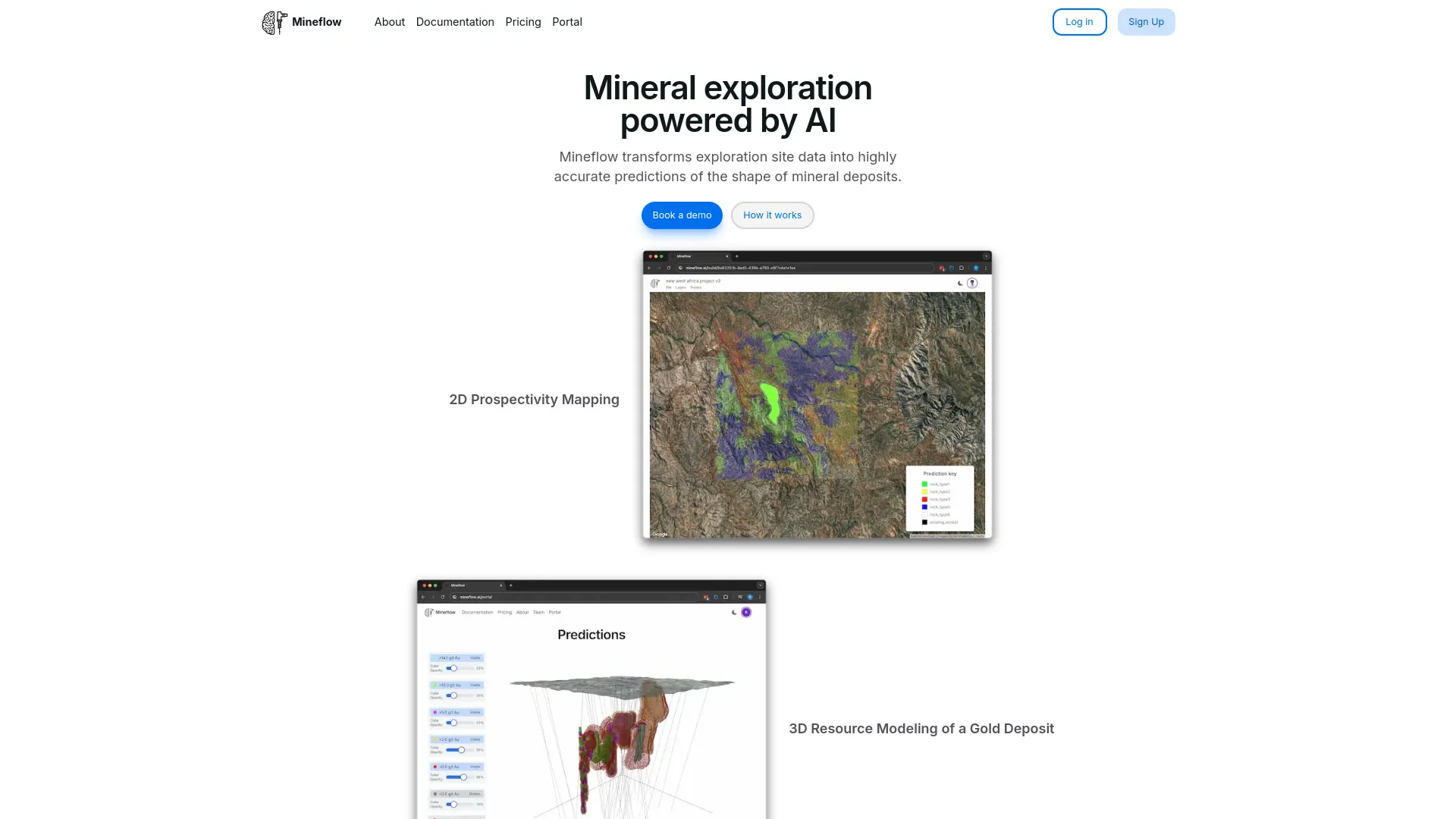 Mineflow: AI-Powered Mineral Exploration Software | Creati.ai