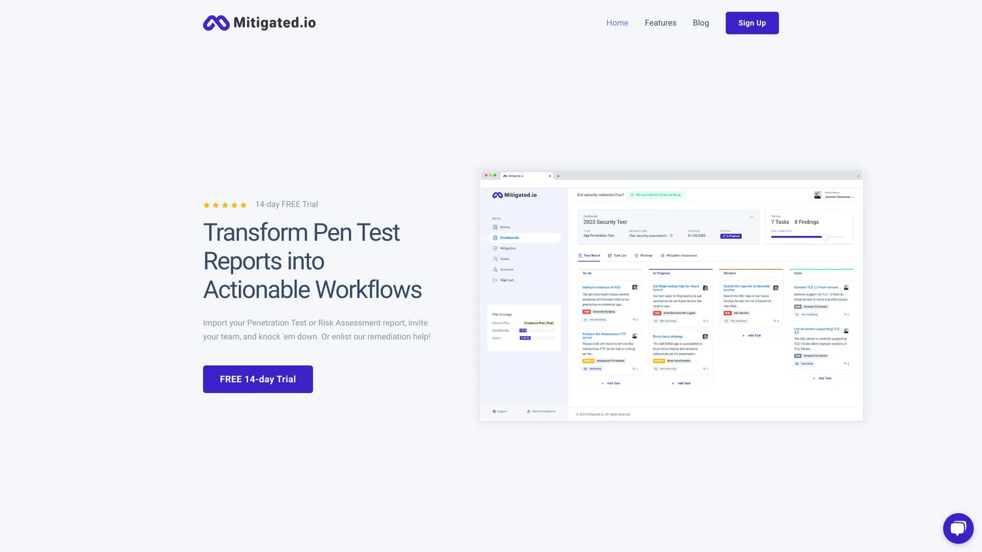 Mitigated.io - Plataforma Colaborativa de Mitigación de Seguridad | Creati.ai