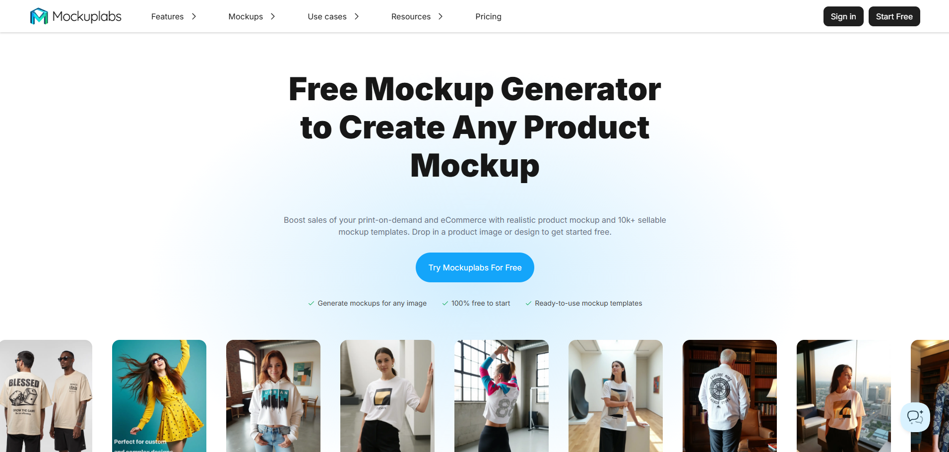 Mockuplabs.ai - AI-Powered Product Mockup Generator for POD & eCommerce ...