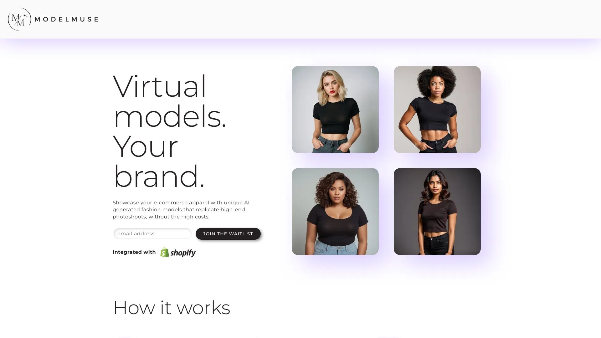 Model Muse AI: AI-Generated Fashion Models for E-commerce | Creati.ai