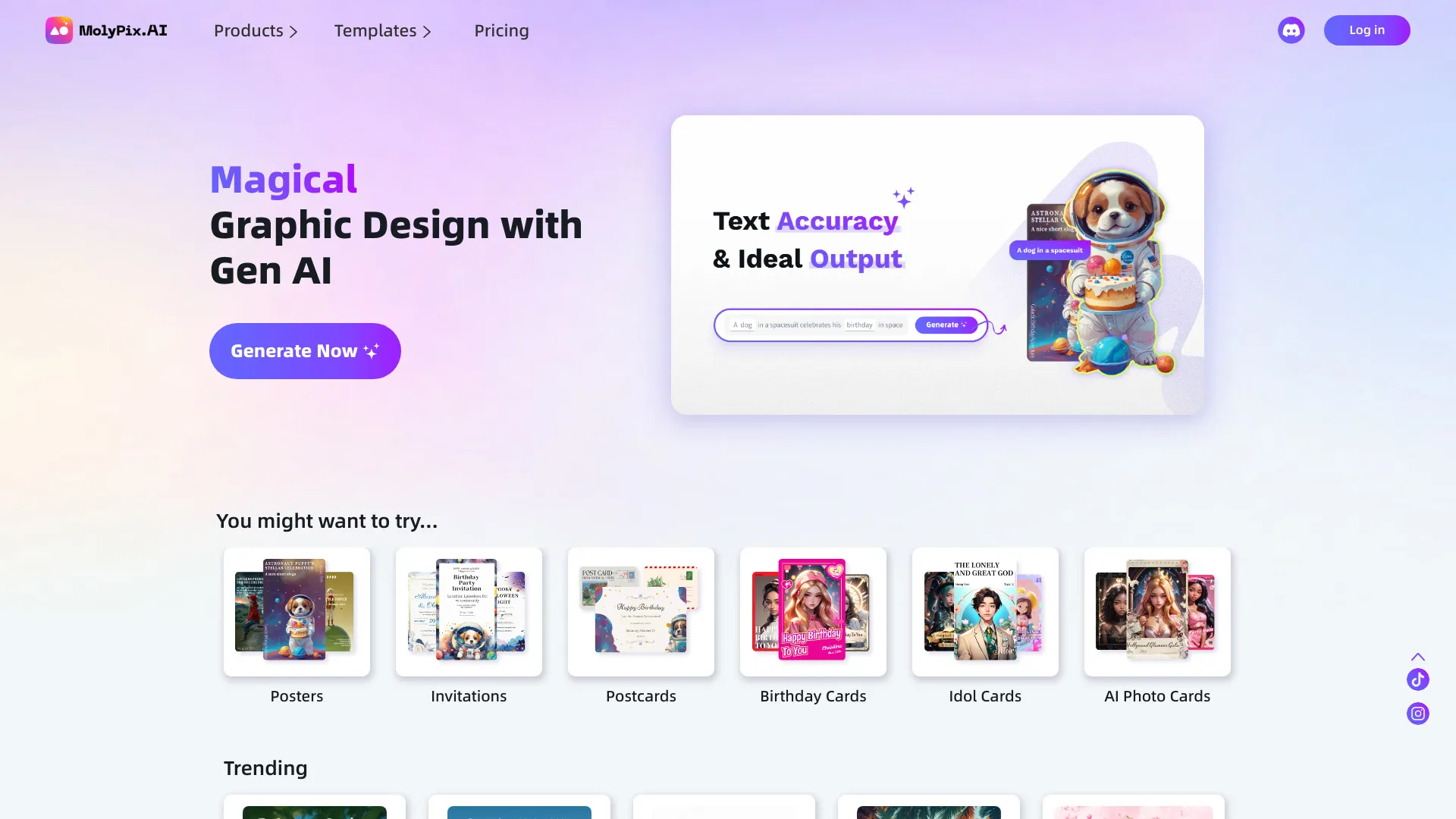 Molypix: AI-Powered Graphic Design Tool for Everyone | Creati.ai