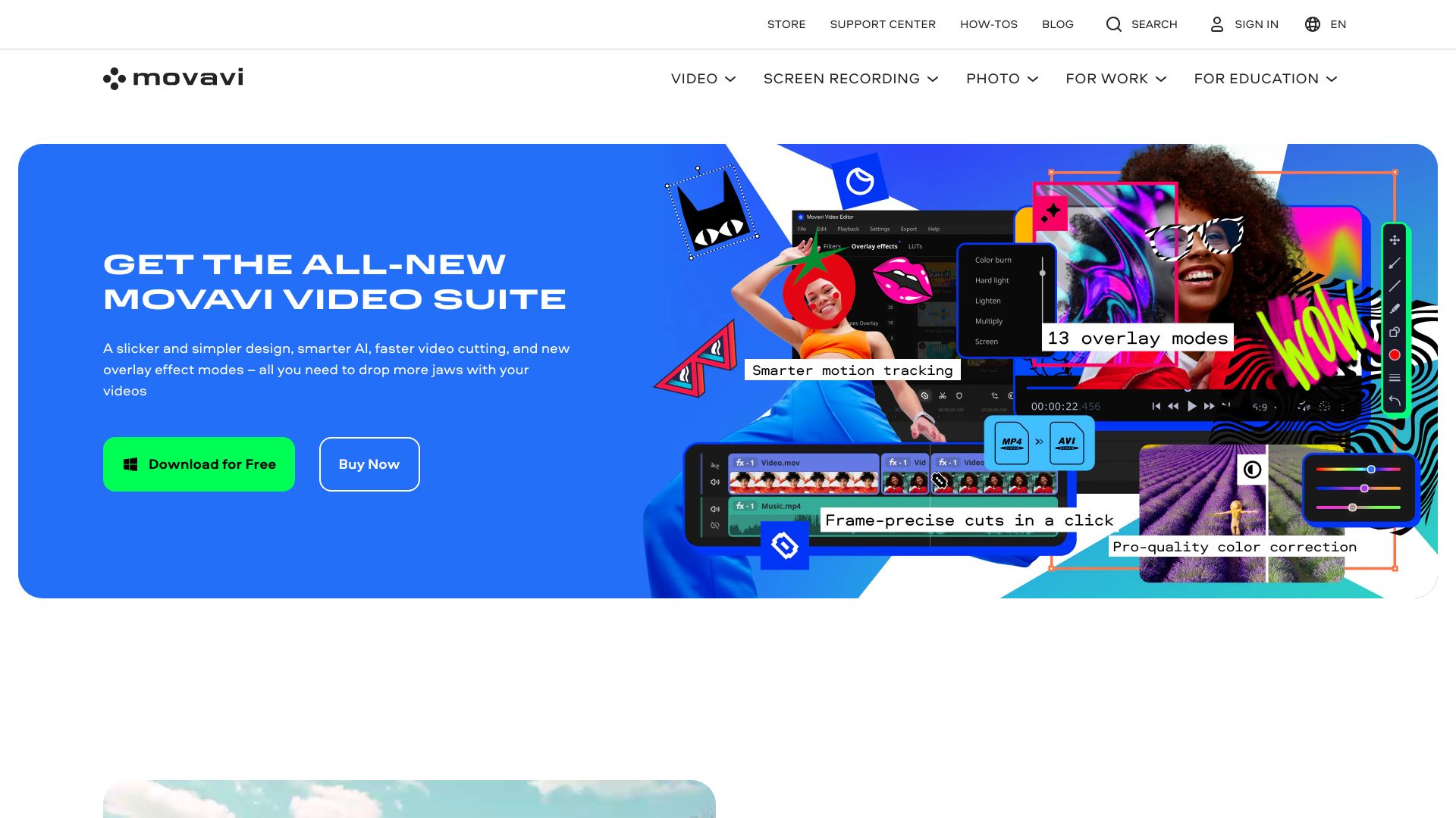 Movavi Video, Photo & Audio Editing Software | Creati.ai