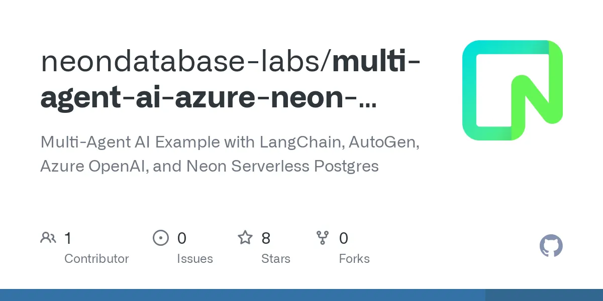 Multi-Agent AI Framework on Azure Using Neon & OpenAI | Creati.ai
