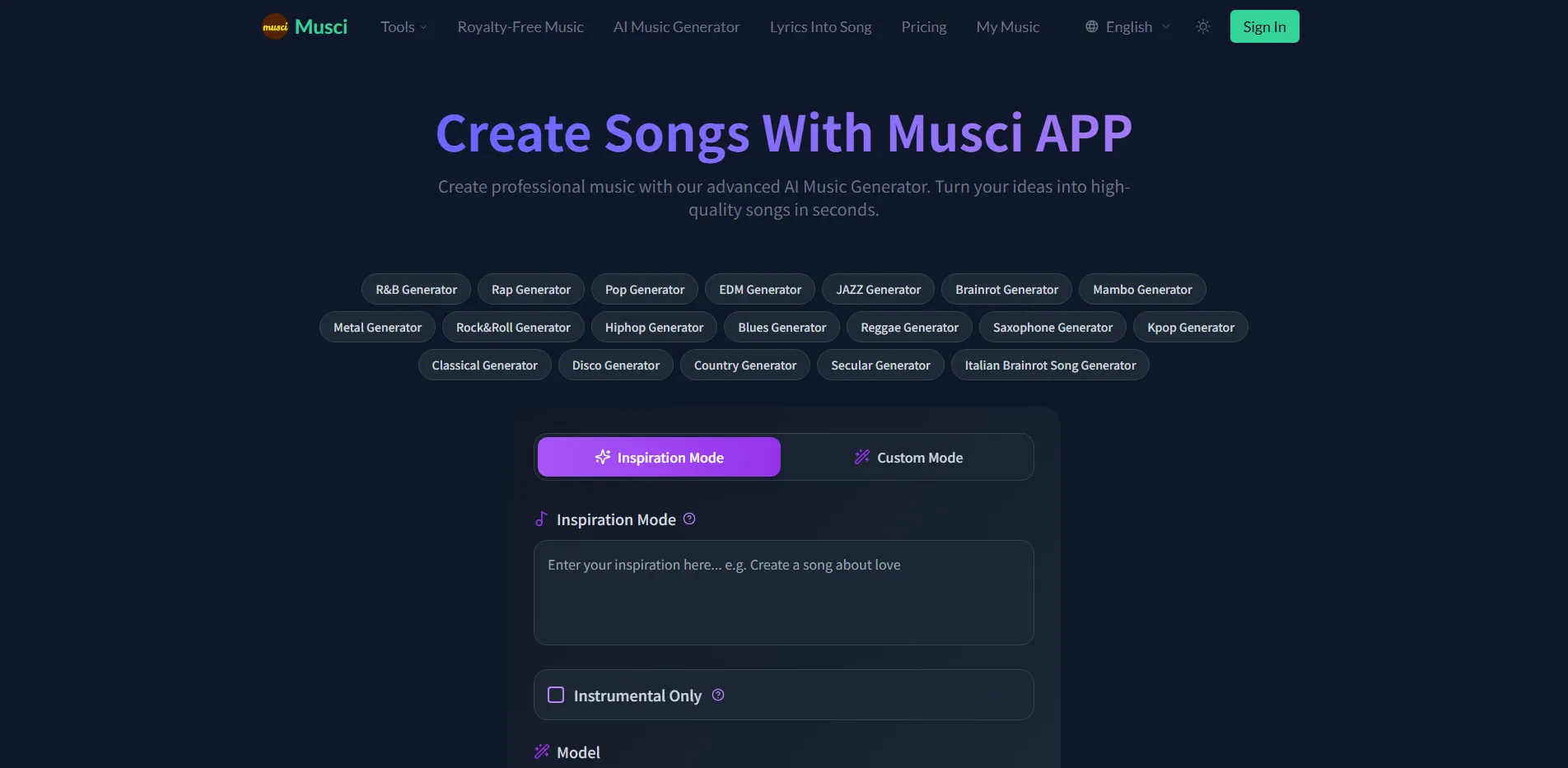 Musci - AI Music Creation and Collaboration Tool | Creati.ai
