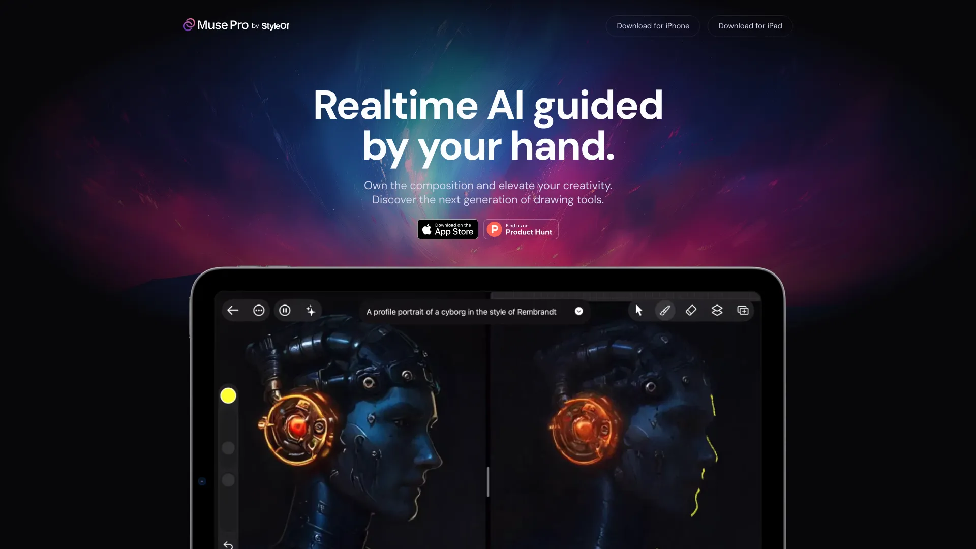 Muse Pro: AI-Powered Art Studio for iPad | Creati.ai