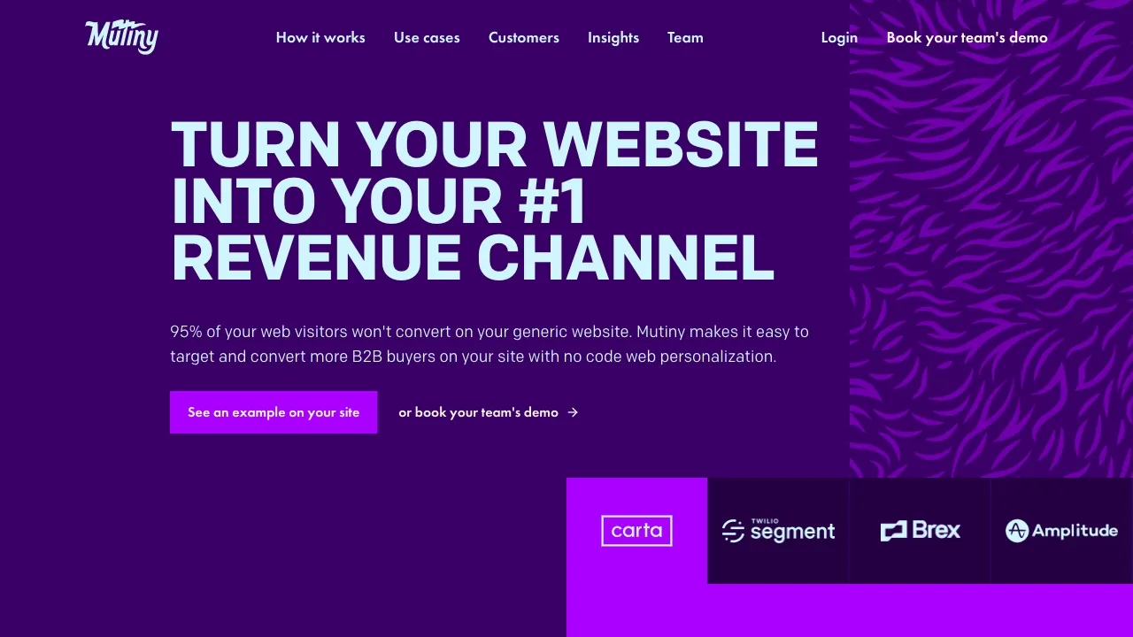 Mutiny - AI-Powered Website Personalization Platform | Creati.ai