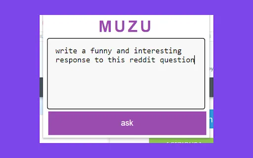 MUZU - Your AI Assistant for Enhanced Browsing Experience | Creati.ai