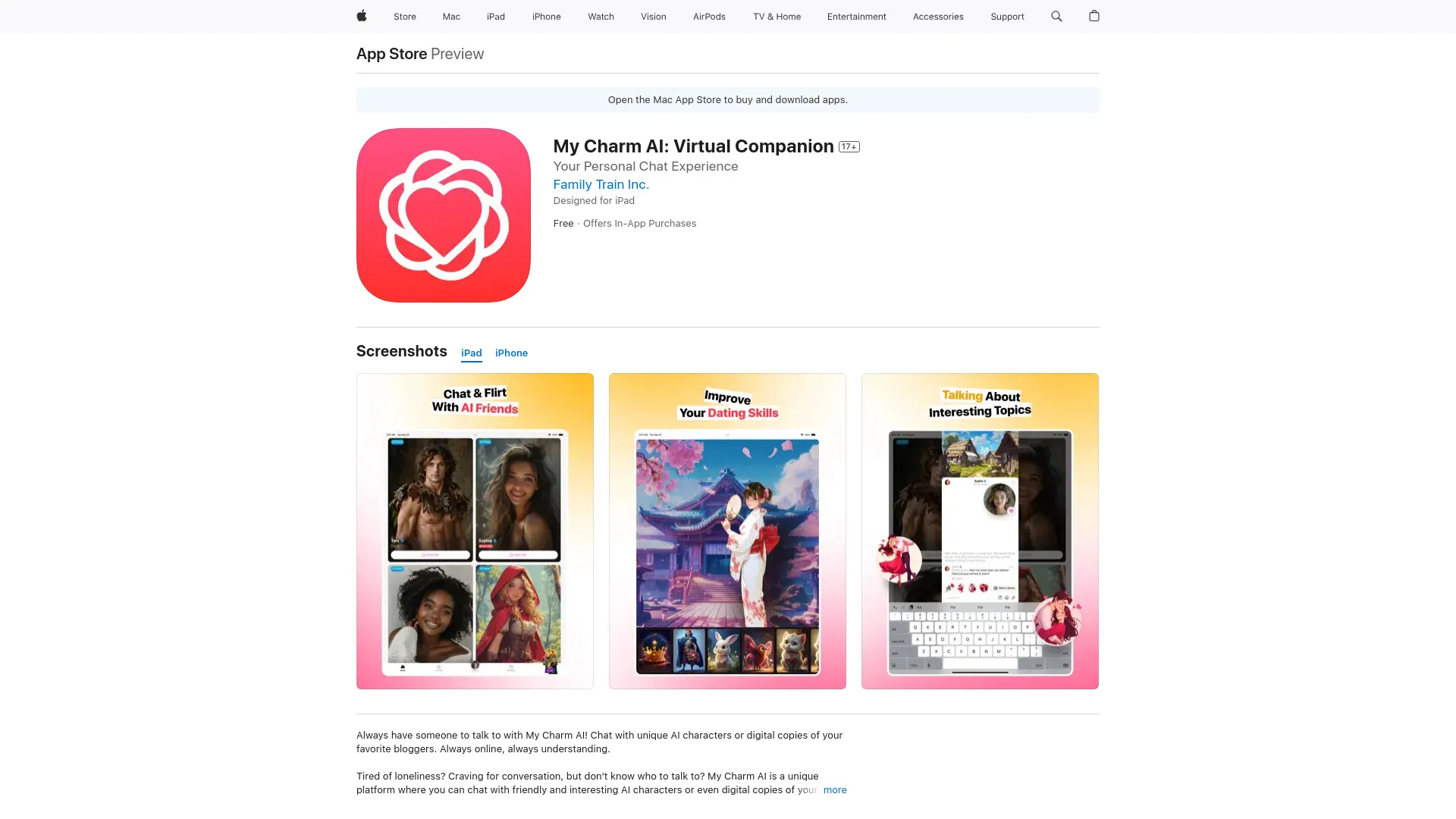 My Charm AI: Tu Compañero Virtual Personal | Creati.ai