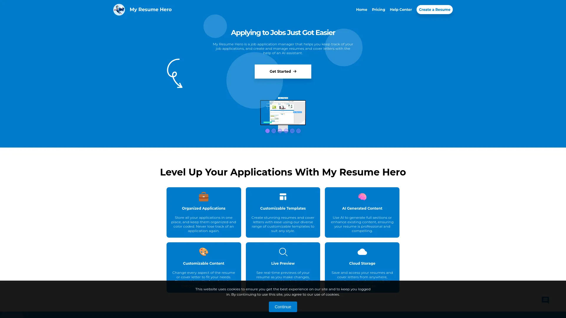 My Resume Hero - Your Essential Job Application Tool | Creati.ai