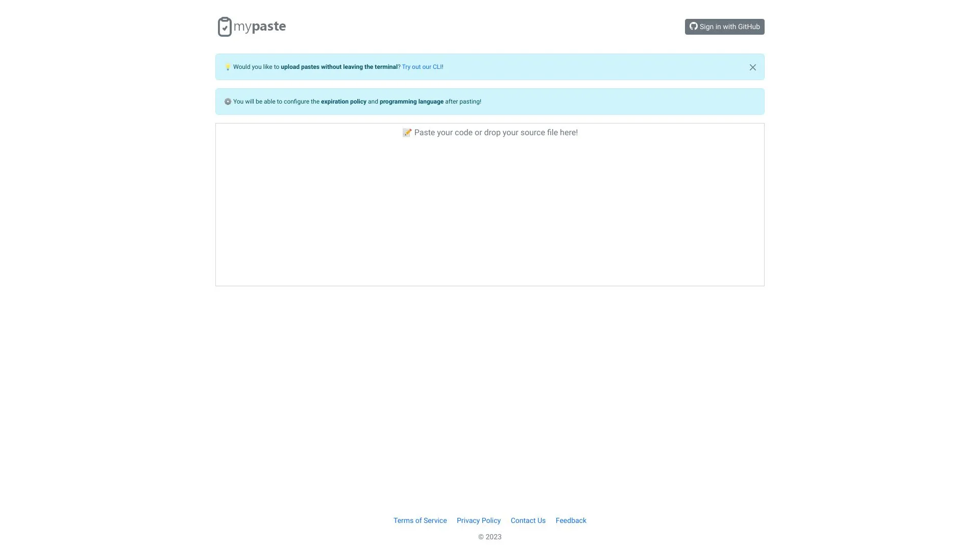 MyPaste: Smart Code Pasting and Sharing Service | Creati.ai