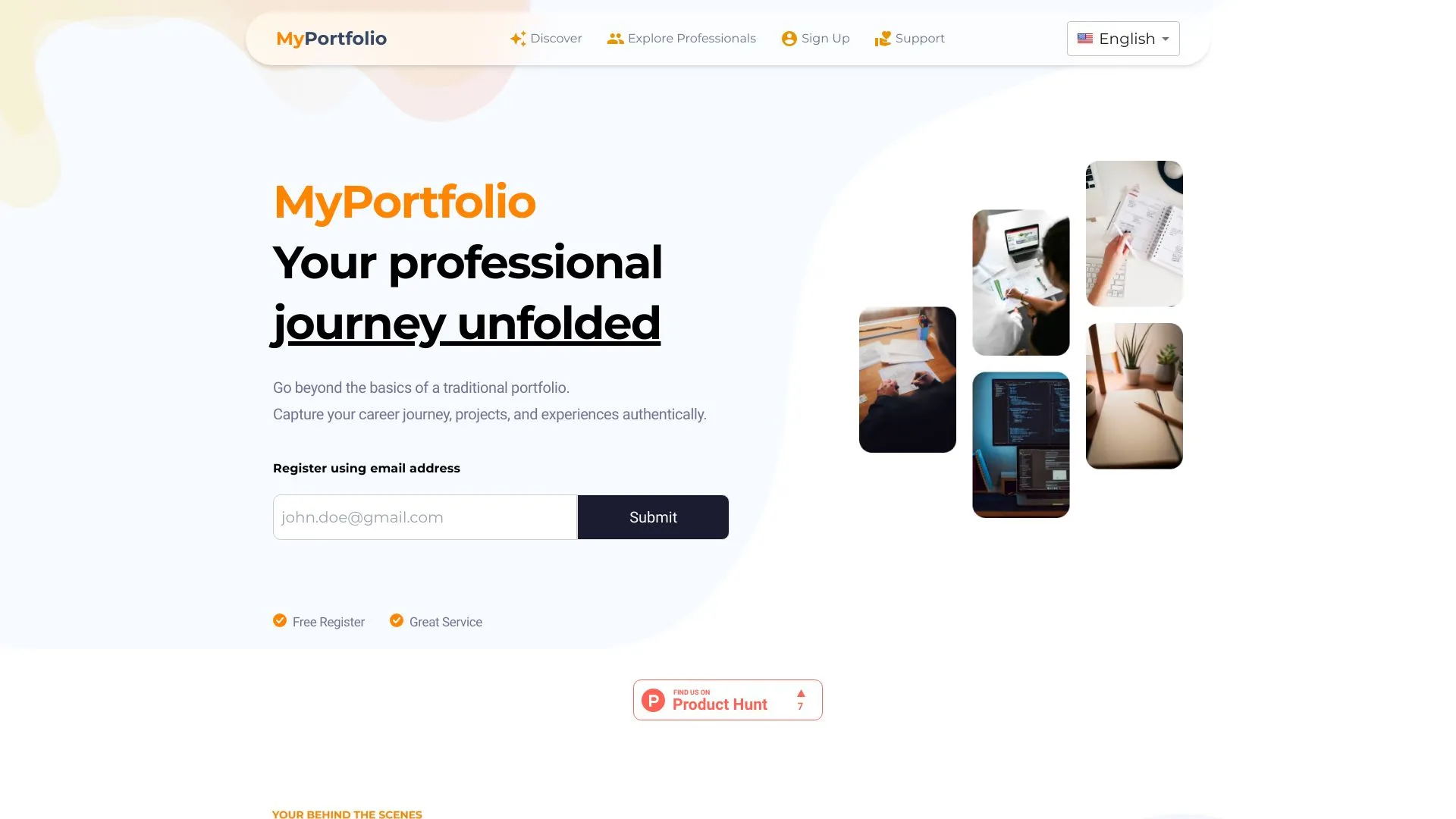 MyPortfolio - Showcase Your Professional Work | Creati.ai