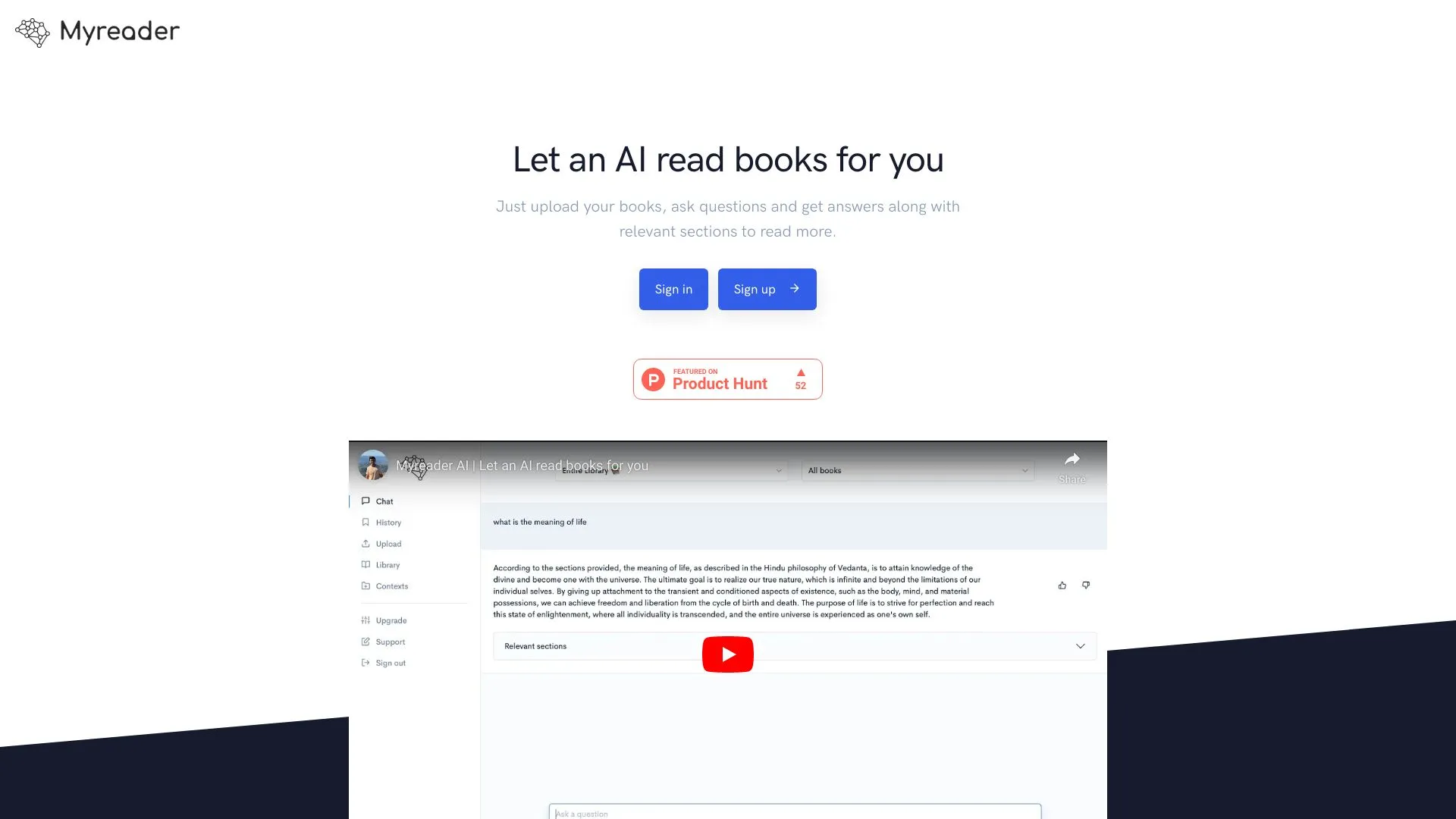 MyReader AI - AI-Powered Document Reading & Analysis Tool | Creati.ai