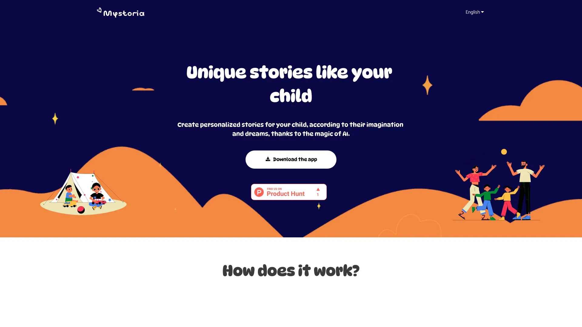 Mystoria: Personalized Bedtime Stories for Kids | Creati.ai