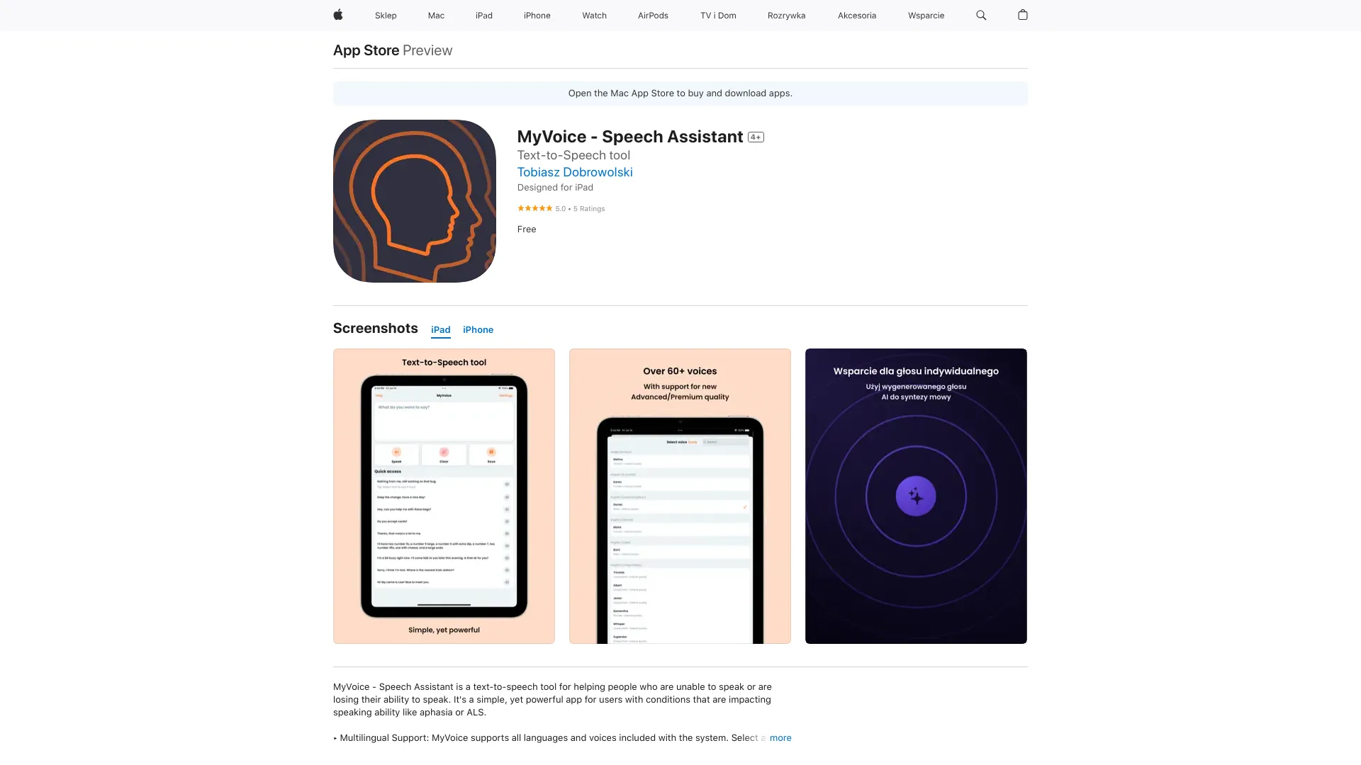 MyVoice Asystent Mowy – Asistente de Texto a Voz | Creati.ai