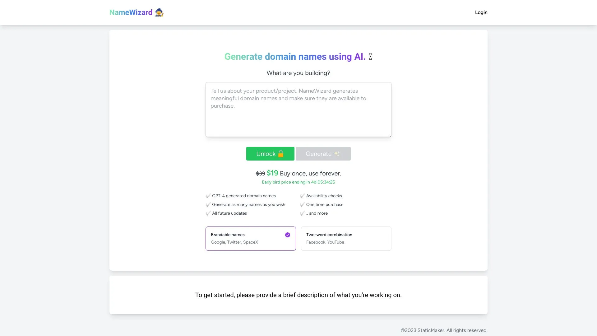 NameWizardAI: AI-Powered Naming Tool for Businesses and Projects ...