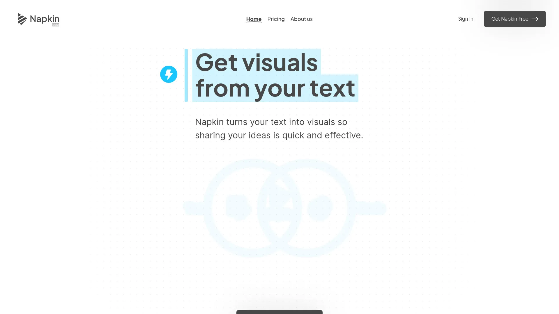 Turn Your Text into Visuals with Napkin | Creati.ai