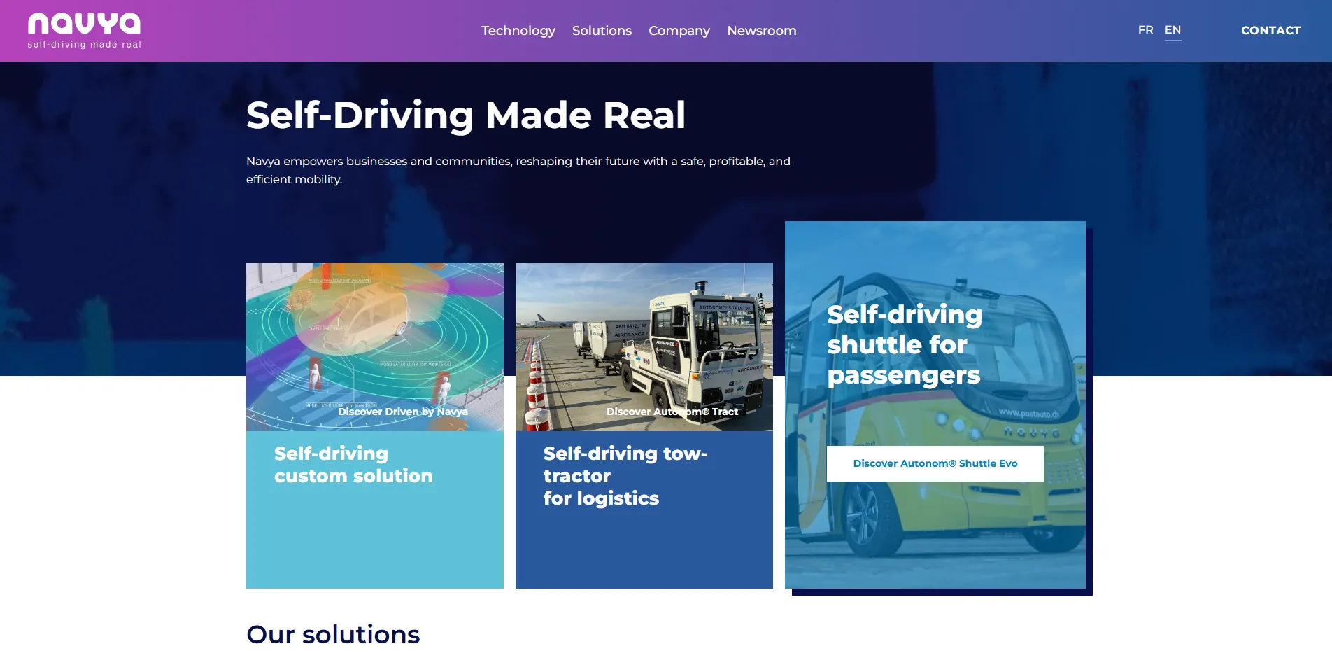 Navya Autonomous Vehicles - Innovating Transportation | Creati.ai