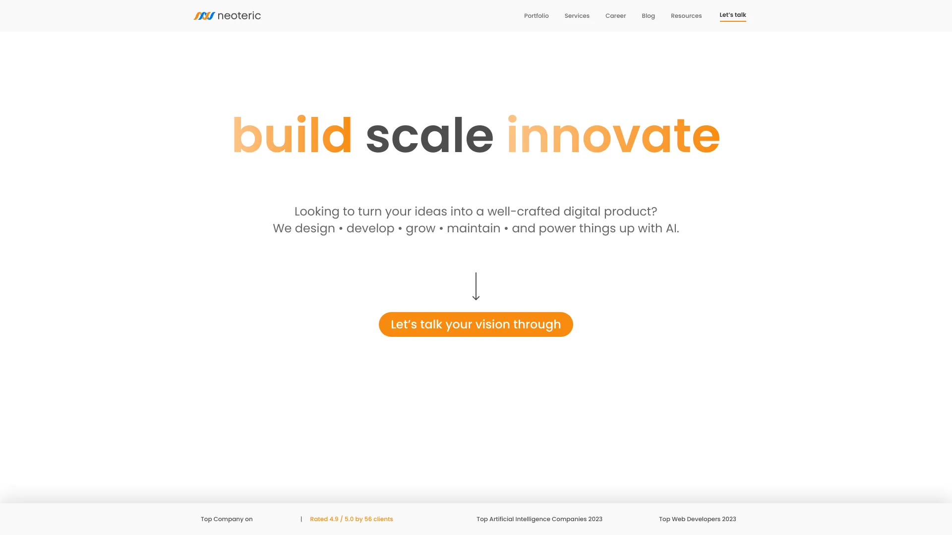 Neoteric - Custom Software Development & Digital Transformation | Creati.ai