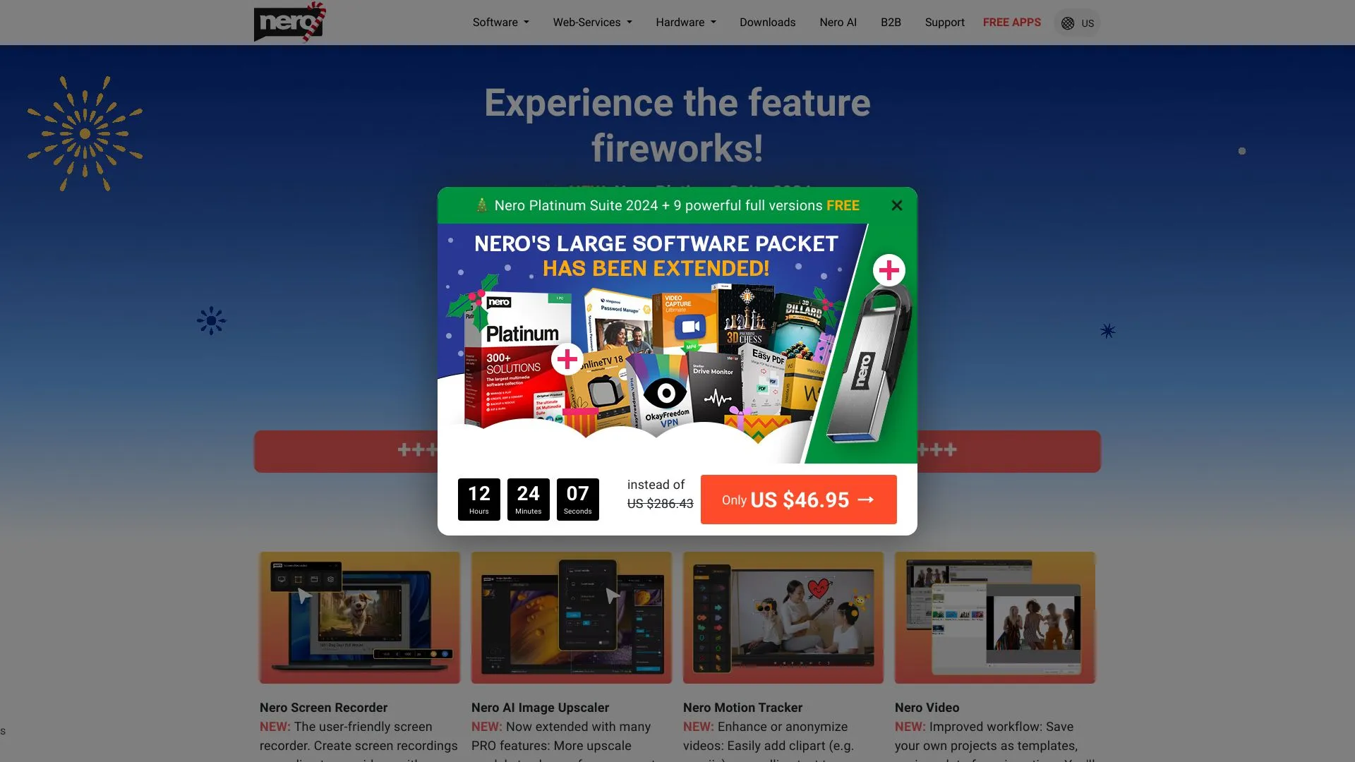 Nero AI: Online Photo Enhancement & AI Art Tools | Creati.ai