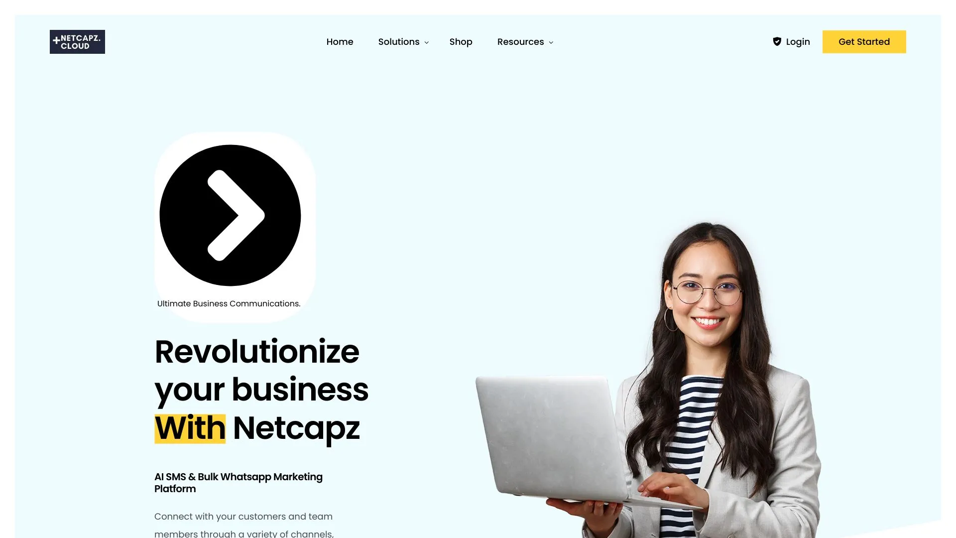 Netcapz: AI SMS Marketing Platform for Engaging Customers | Creati.ai