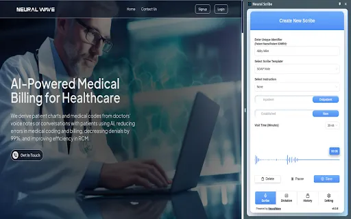 Neural Scribe - AI-Powered Transcription Tool | Creati.ai