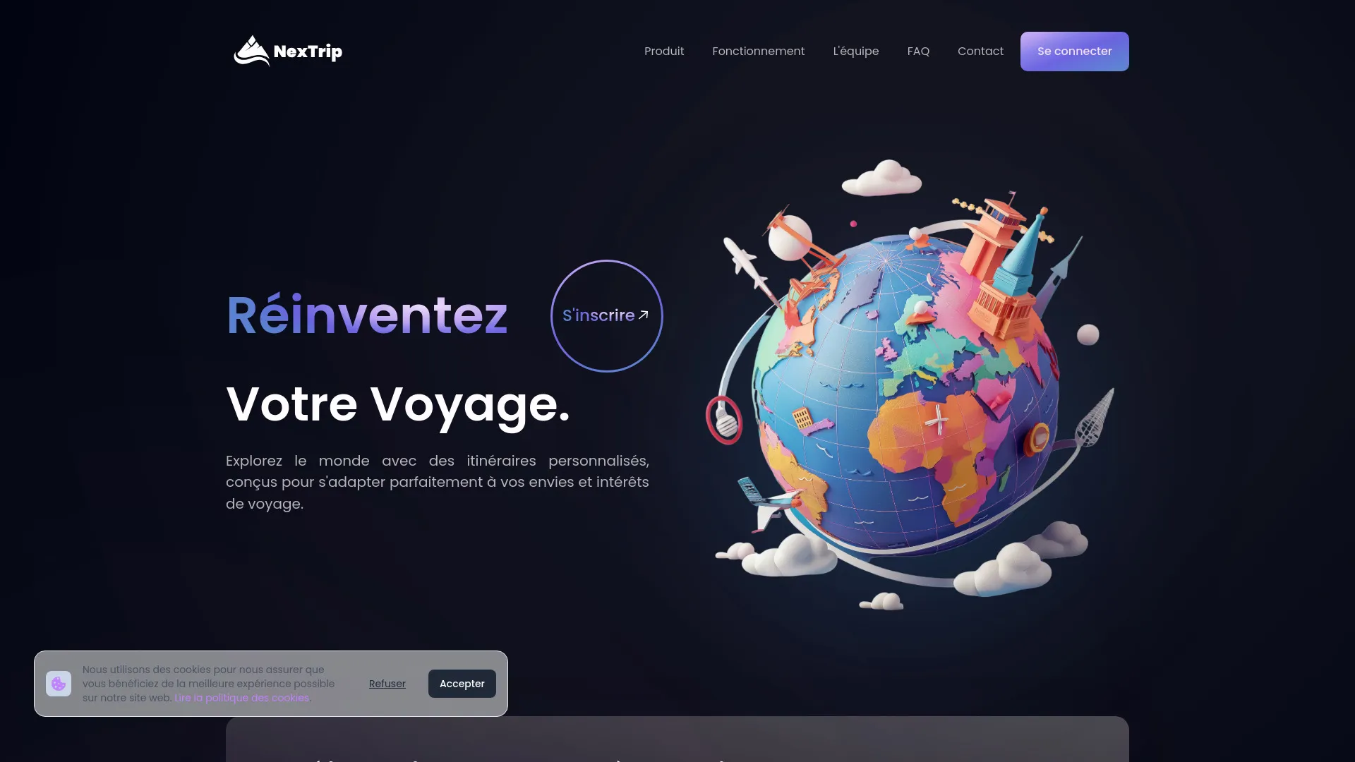 NexTrip: Personalized Travel Planning with AI | Creati.ai
