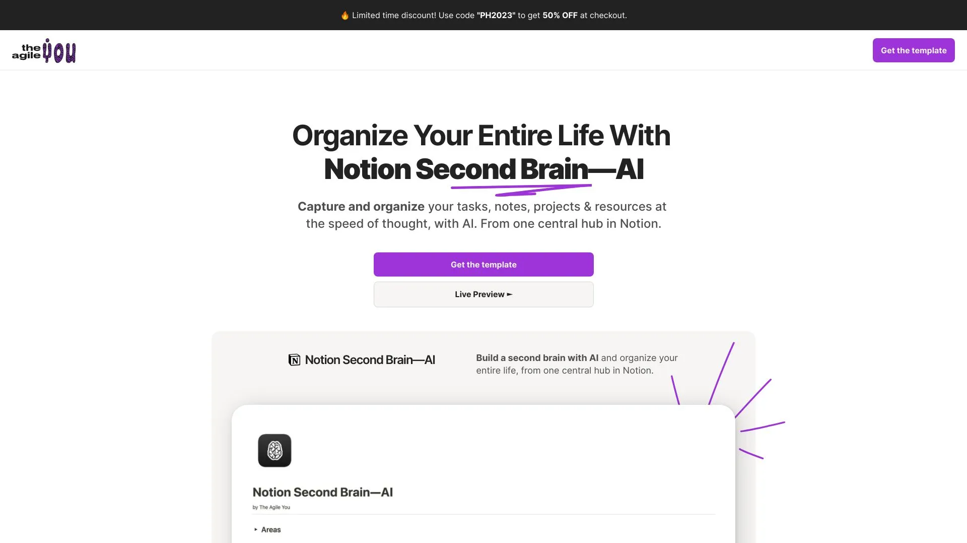 The Agile You: AI-Powered Notion Template | Creati.ai