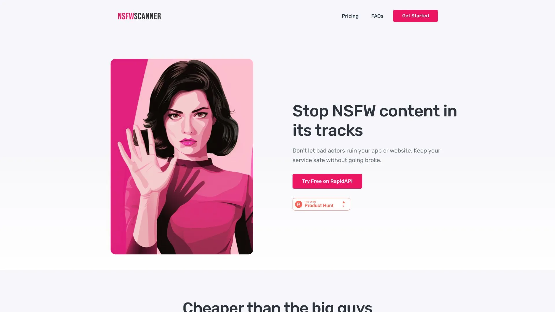 API eficiente de detección de contenido NSFW para moderación de imágenes | Creati.ai