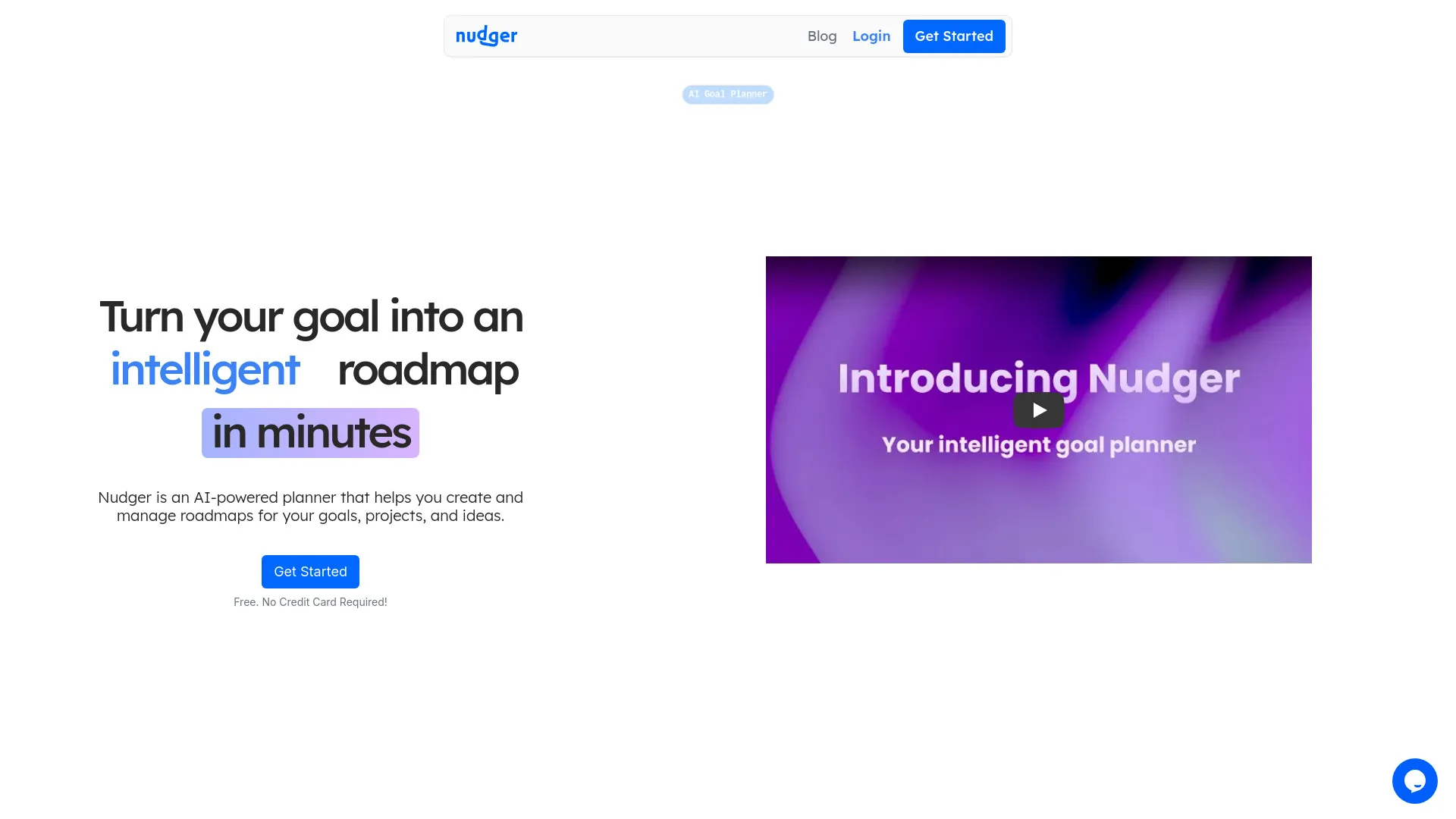 Nudger: Planificador de objetivos y proyectos impulsado por IA | Creati.ai